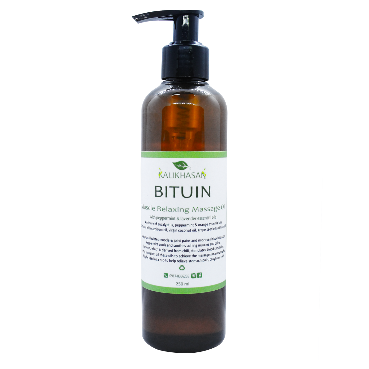 Bituin Muscle Relaxing Massage Oil – Kalikhasan Eco-Friendly Solutions